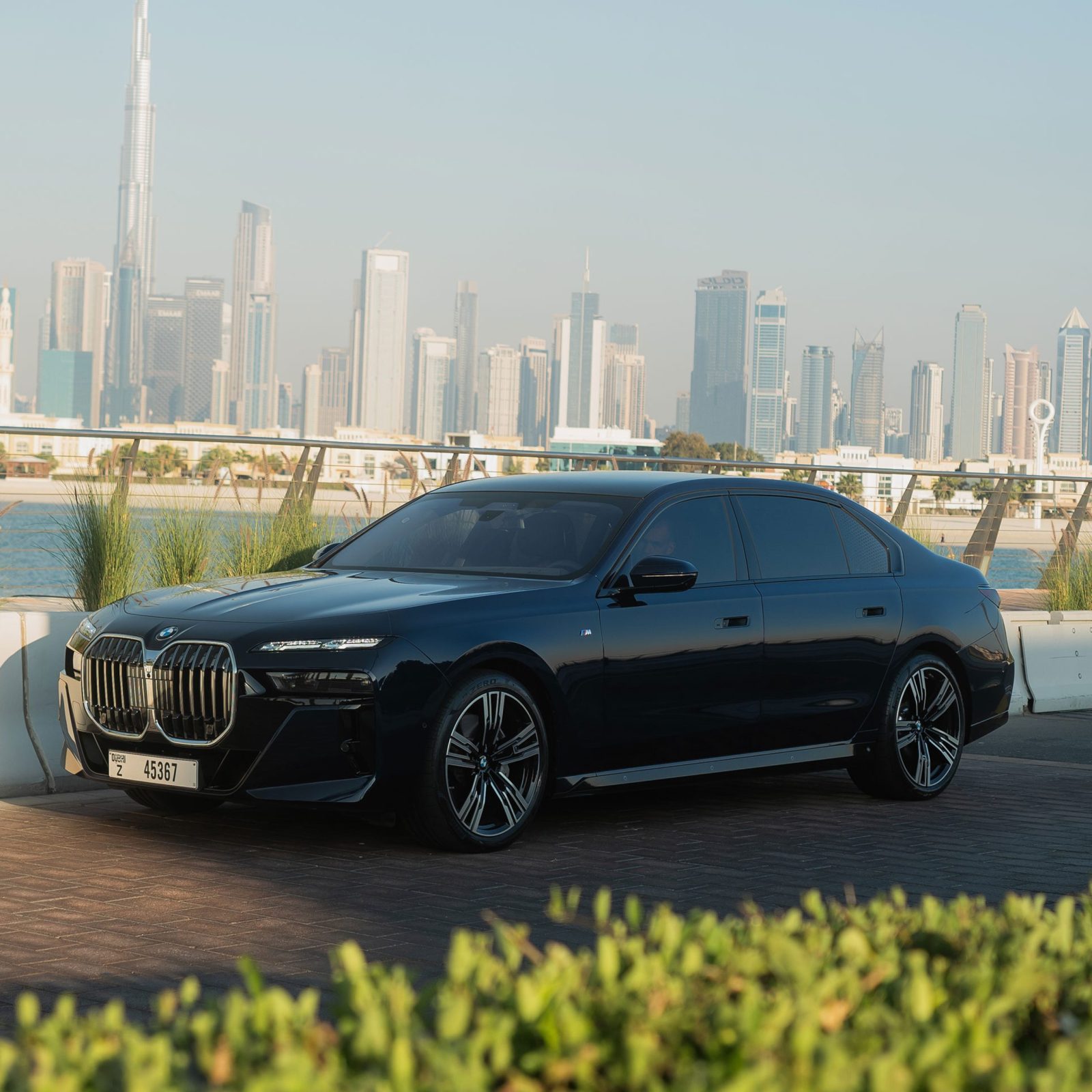 Rent BMW 7 Series in Dubai - Hire BMW 740i in UAE - GMZ Car Rental