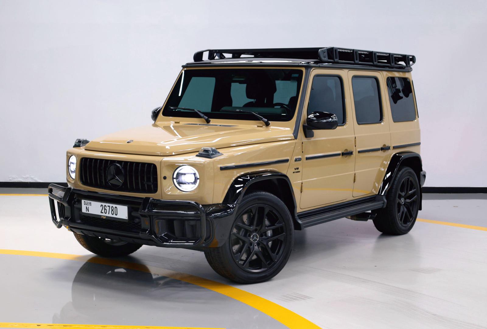 rent Mercedes-AMG G63 2025 in Dubai - GMZ Car Rental