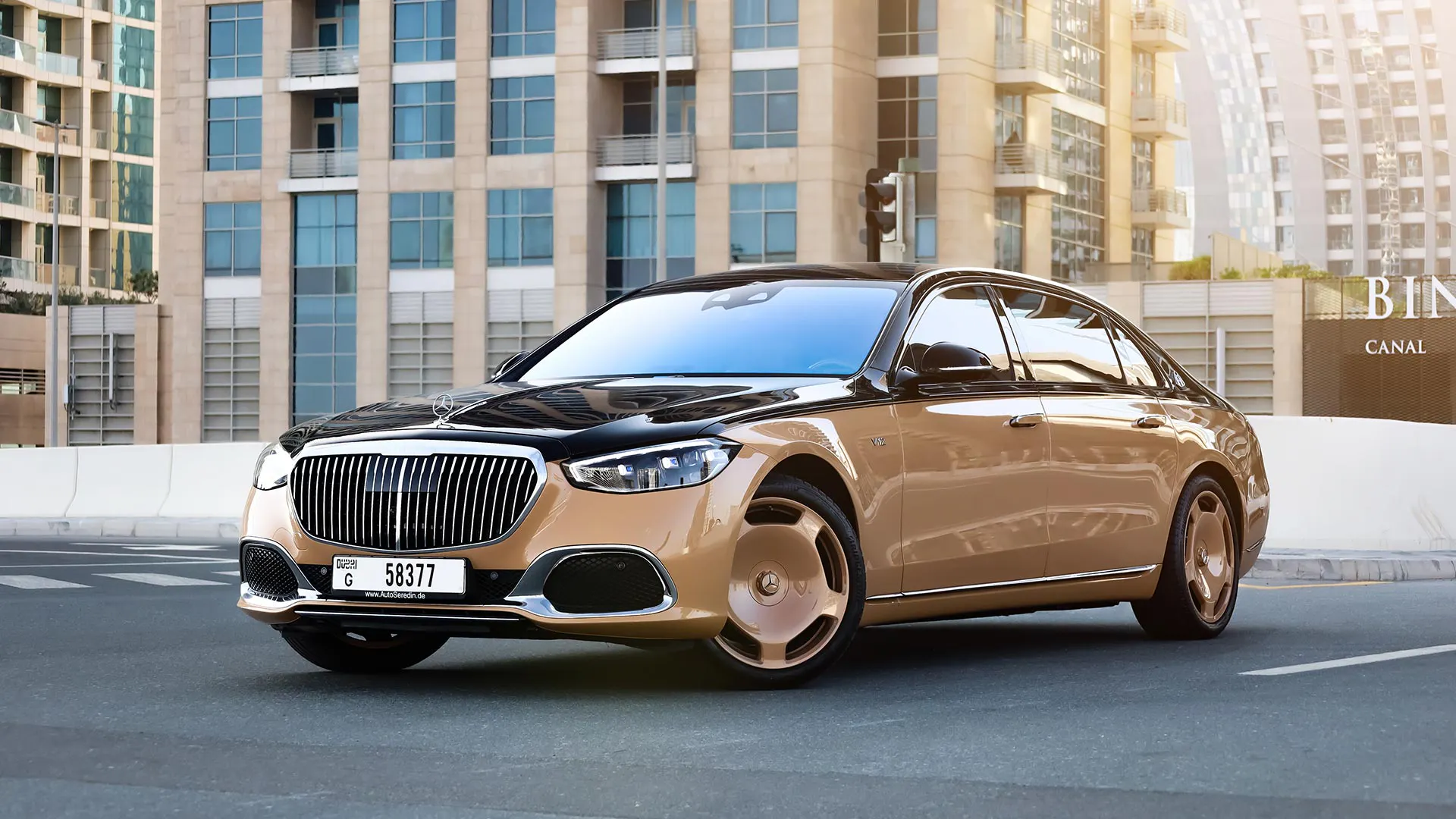 rent Mercedes Maybach S680 Virgil Abloh 1/150 in Dubai - GMZ Car Rental