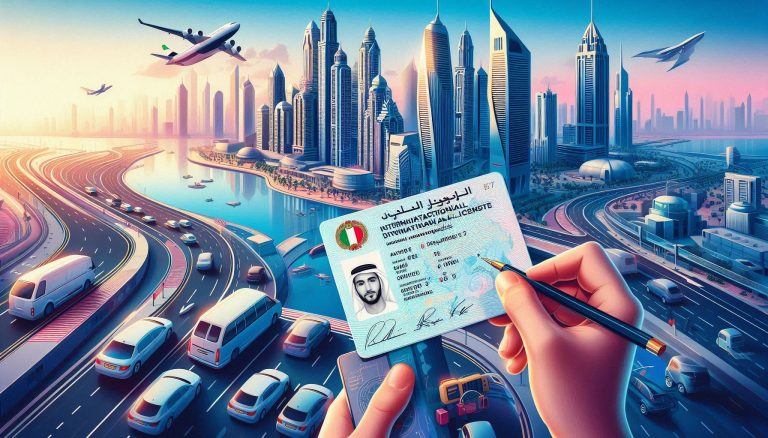 UAE International Driving License - GMZ Car Rental