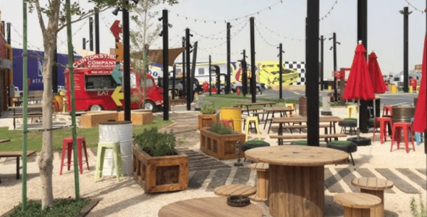 Last Exit Park Dubai: A Futuristic Food Truck Destination - GMZ Car Rental