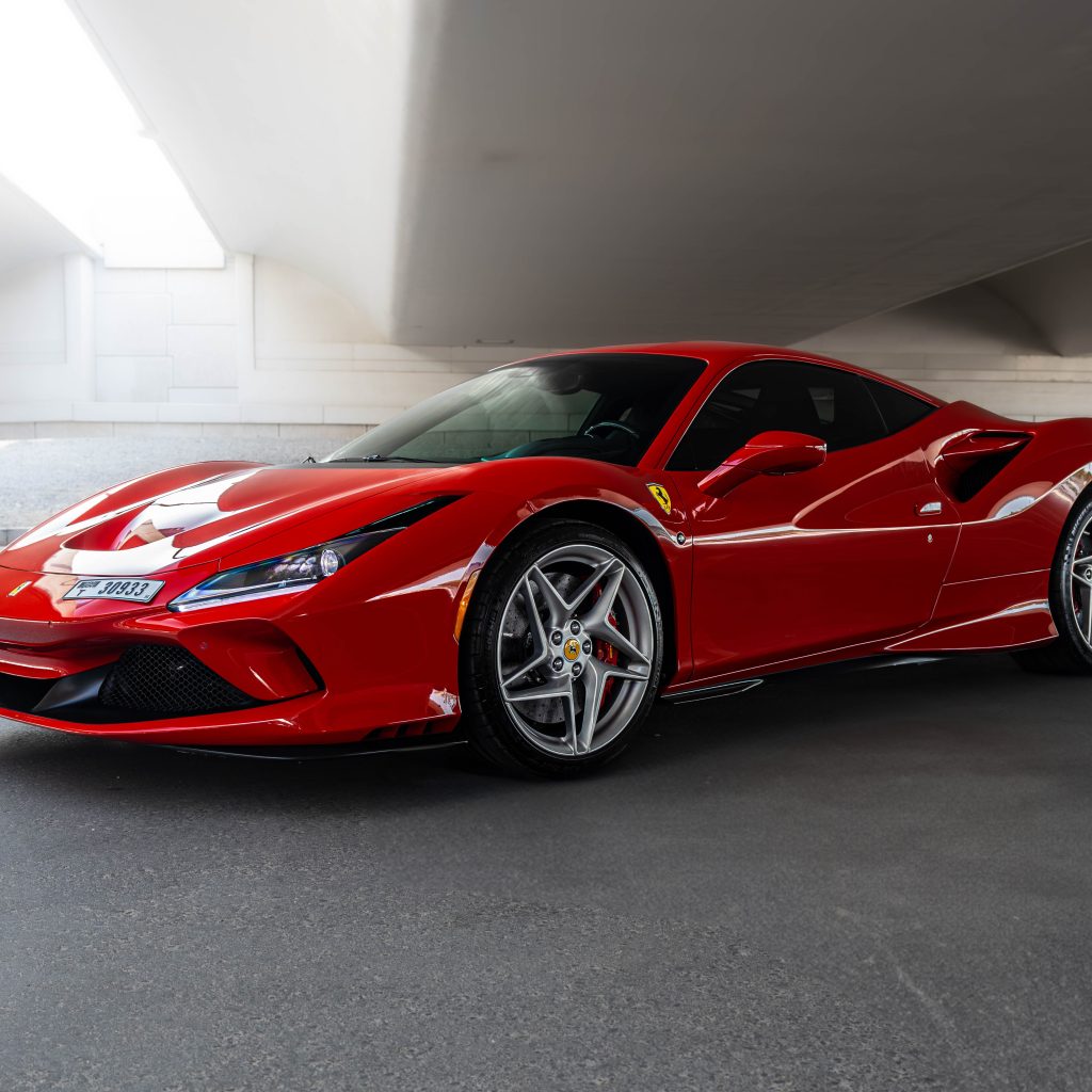 rent Ferrari F8 Tributo in Dubai - GMZ Car Rental