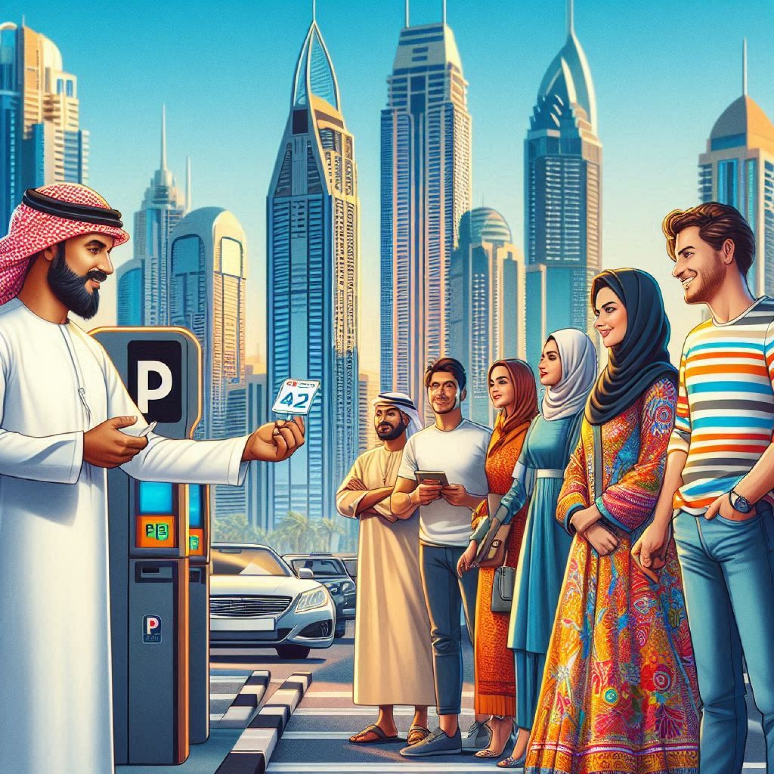 Come pagare in modo efficiente il parcheggio a Dubai - Autonoleggio GMZ