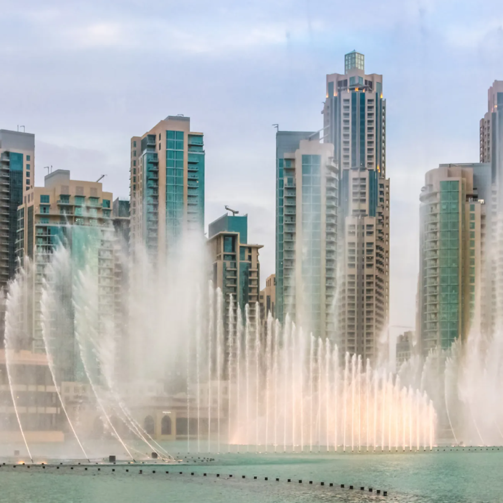 Guida alla Fontana di Dubai - Autonoleggio GMZ