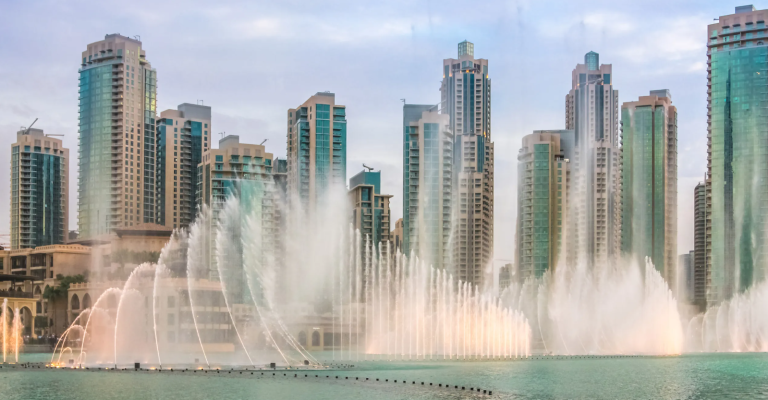 Guida alla Fontana di Dubai - Autonoleggio GMZ